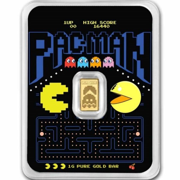 1 gram PAC-MAN 45th Anniversary Gold Bar – Clearance Sale! | Malaysia ...